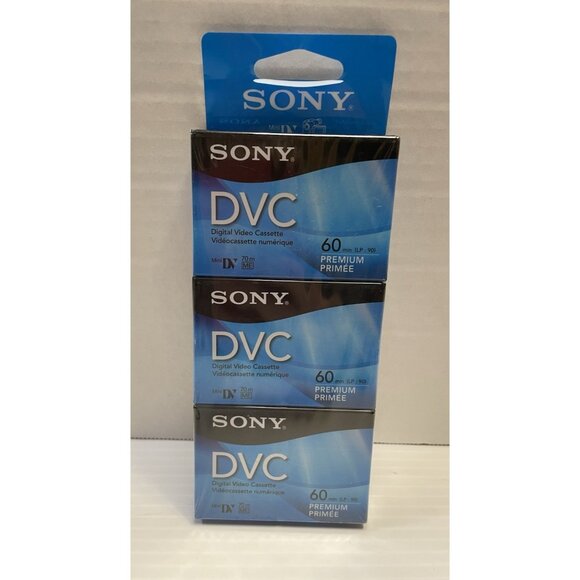 Sony | Other | Sony Dvc Digital Video Mini Dv Premium Cassette Tapes 6 ...